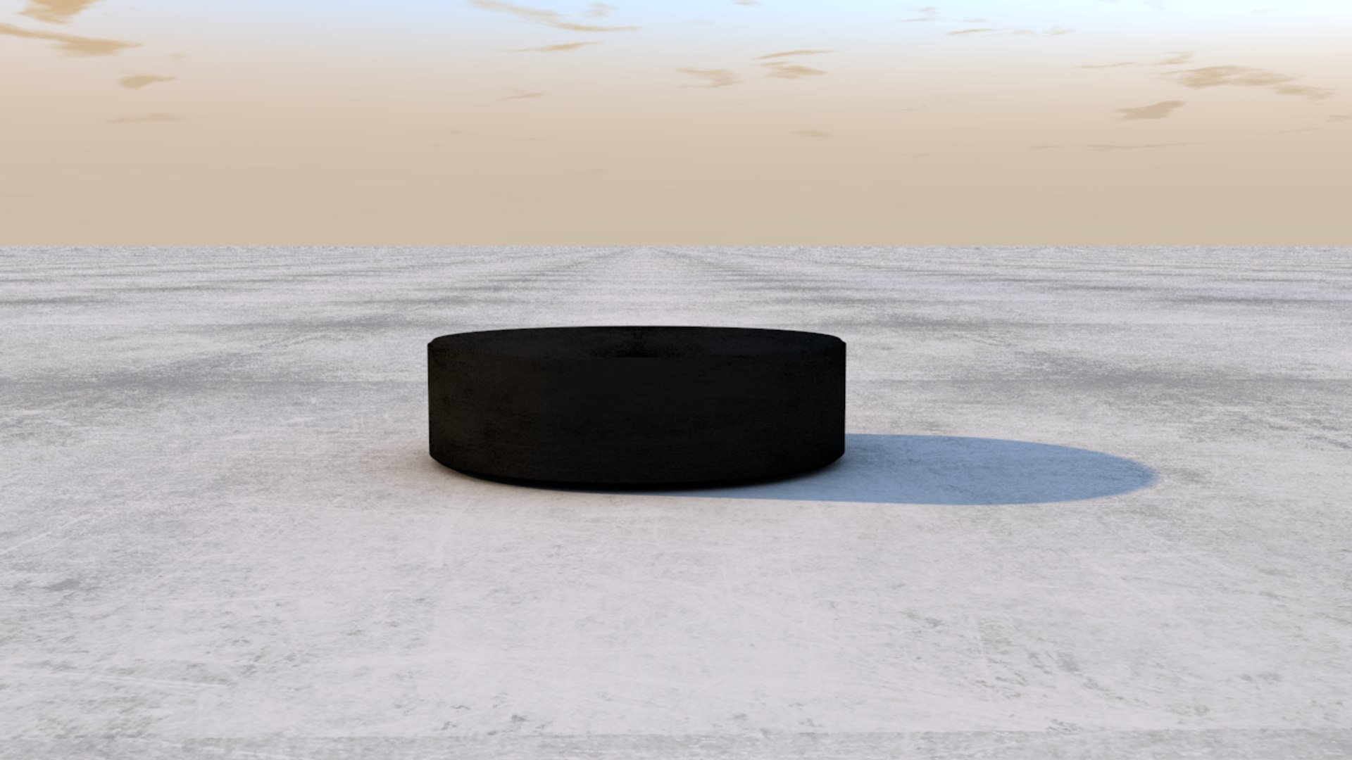 Hockey Puck 3d Model
