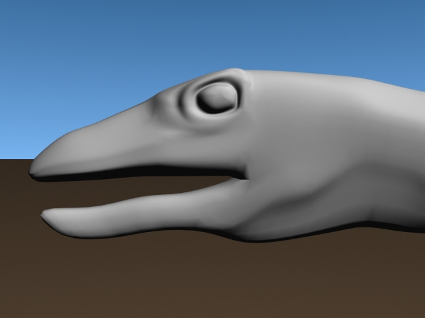 3d Apatosaurus Ancient Animal Model