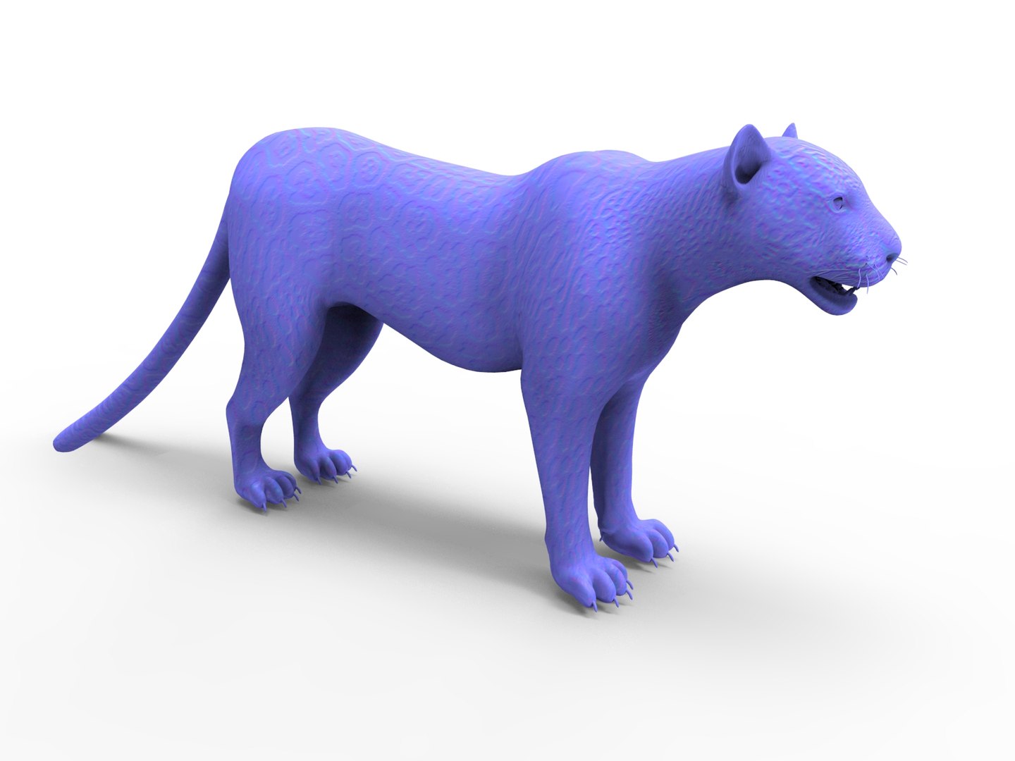 3D leopard ready - TurboSquid 1284438