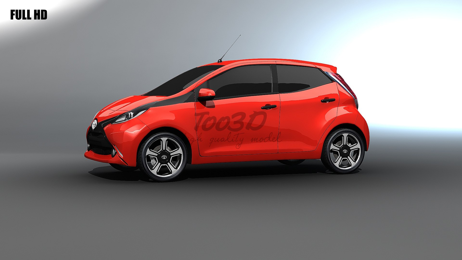 3d aygo model