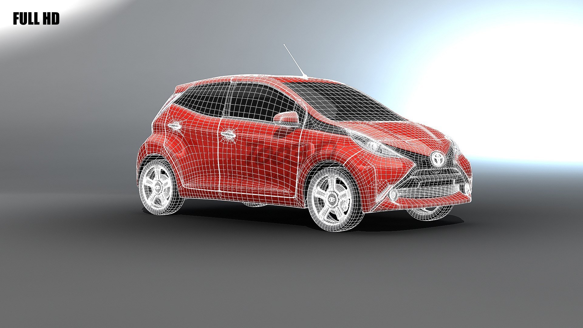 3d aygo model