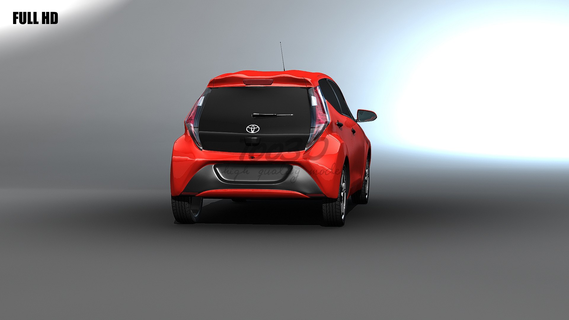 3d aygo model
