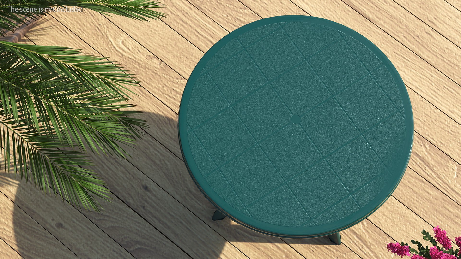 Plastic Table Green 3D - TurboSquid 1835844