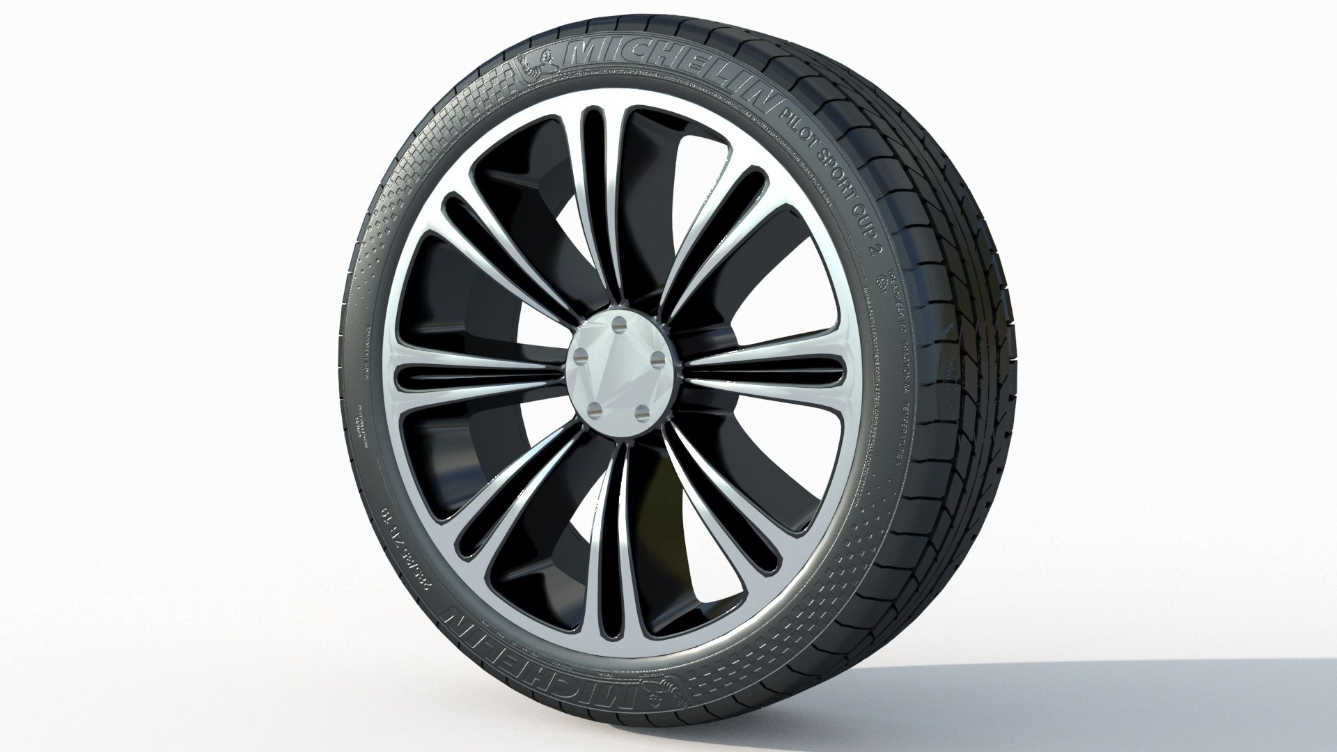3D Model Wheel Rim Tire 05 - TurboSquid 1938427