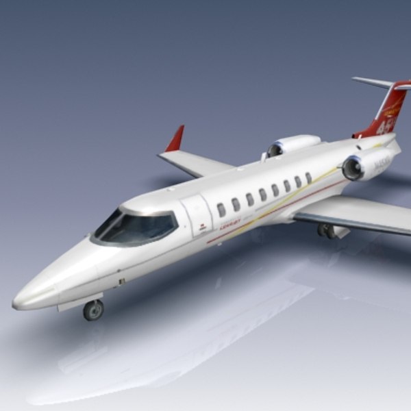 Bombardier Learjet 3D Models for Download | TurboSquid