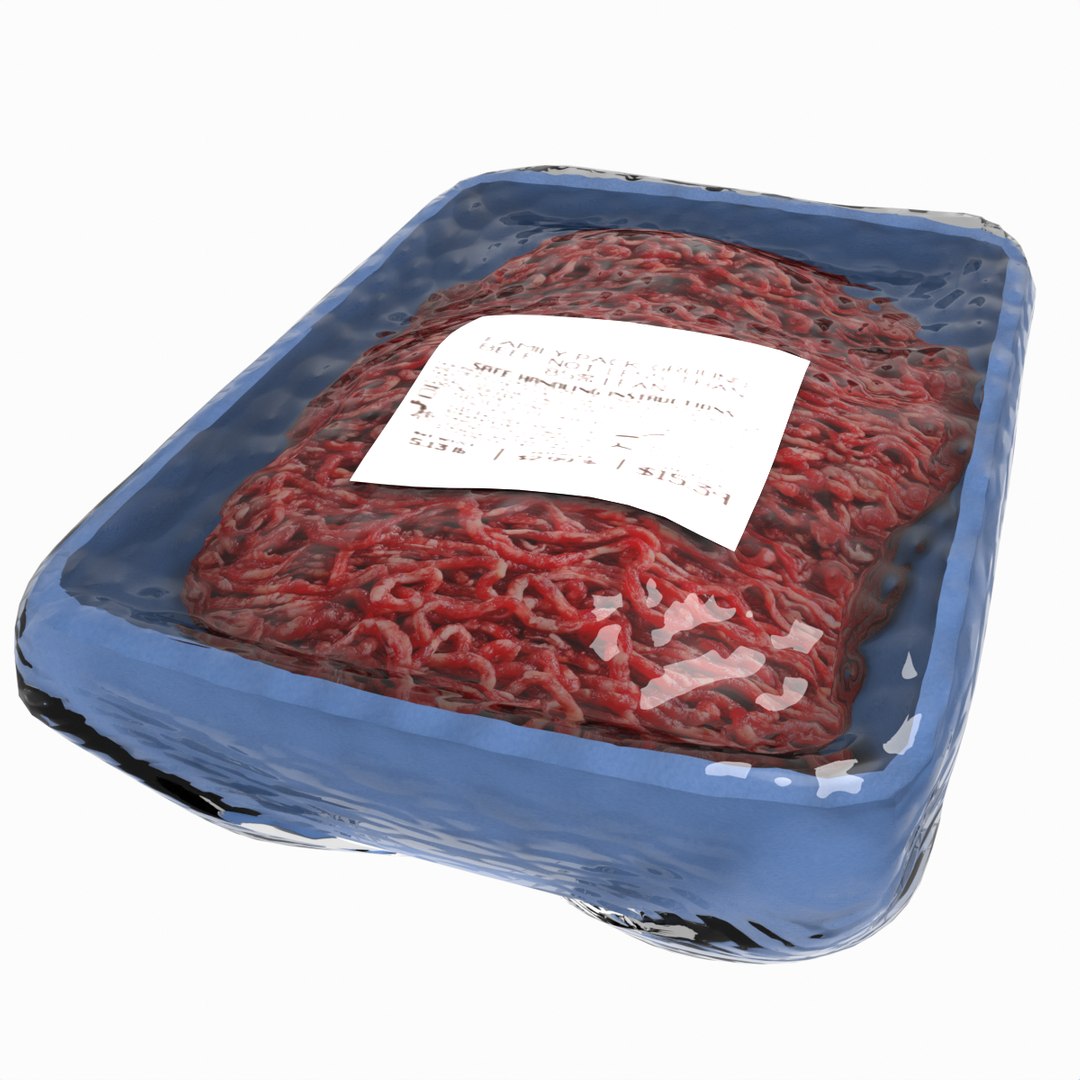 Meat Package 3D Model - TurboSquid 1977679