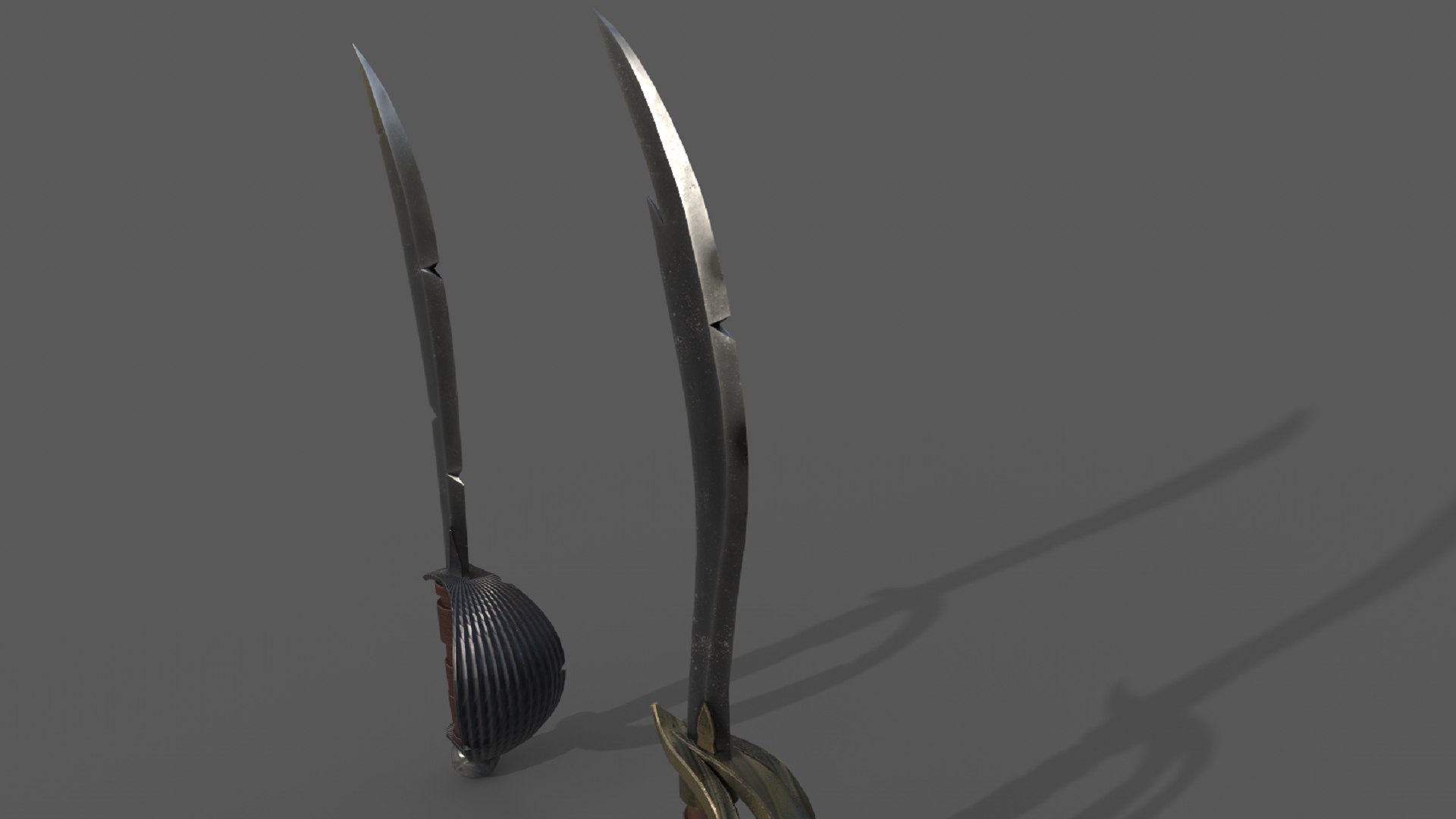 3D Stylized Cutlass Low-poly 3D Model Low-poly 3D Model - TurboSquid ...
