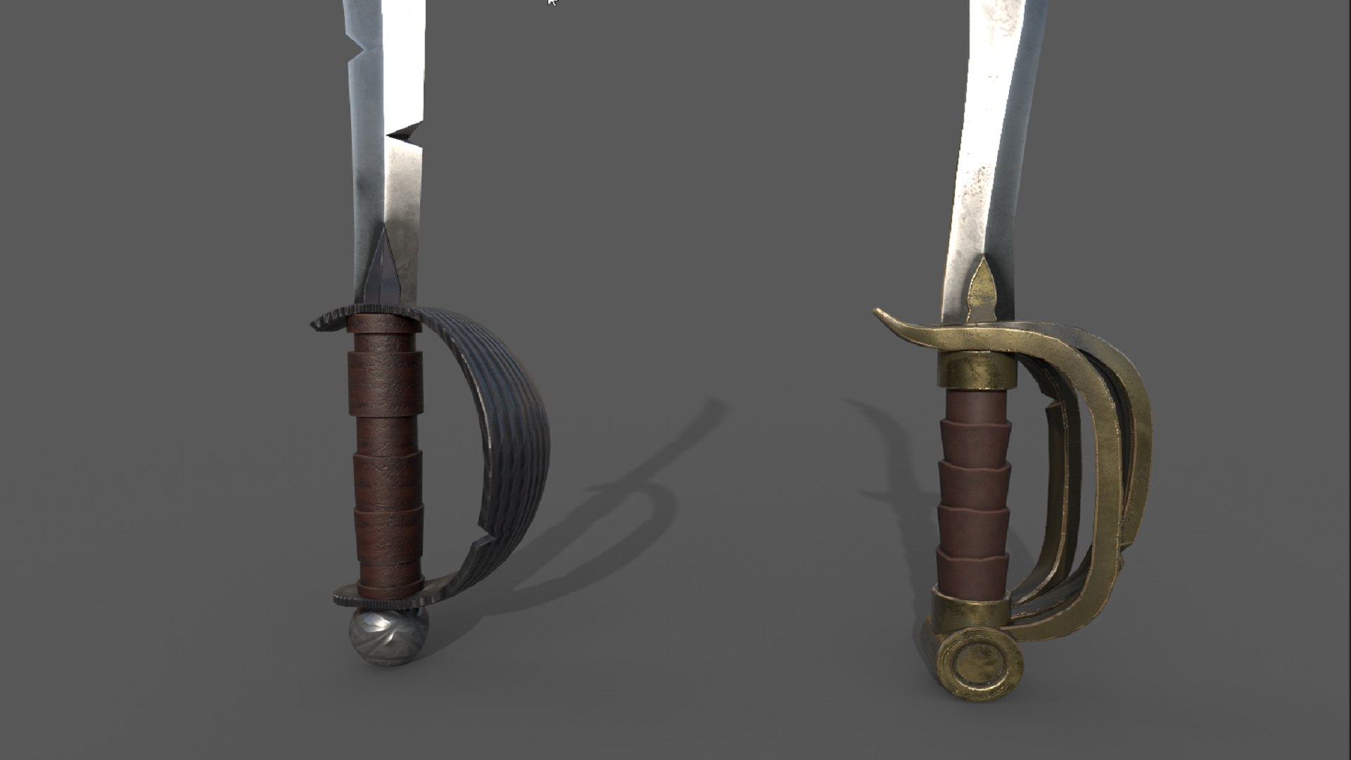 3D Stylized Cutlass Low-poly 3D Model Low-poly 3D Model - TurboSquid ...