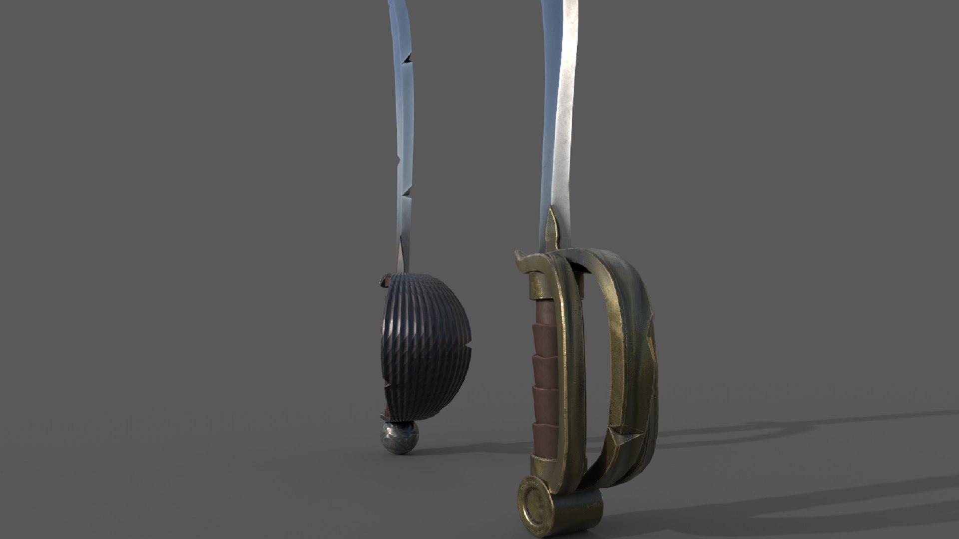 3D Stylized Cutlass Low-poly 3D Model Low-poly 3D Model - TurboSquid ...