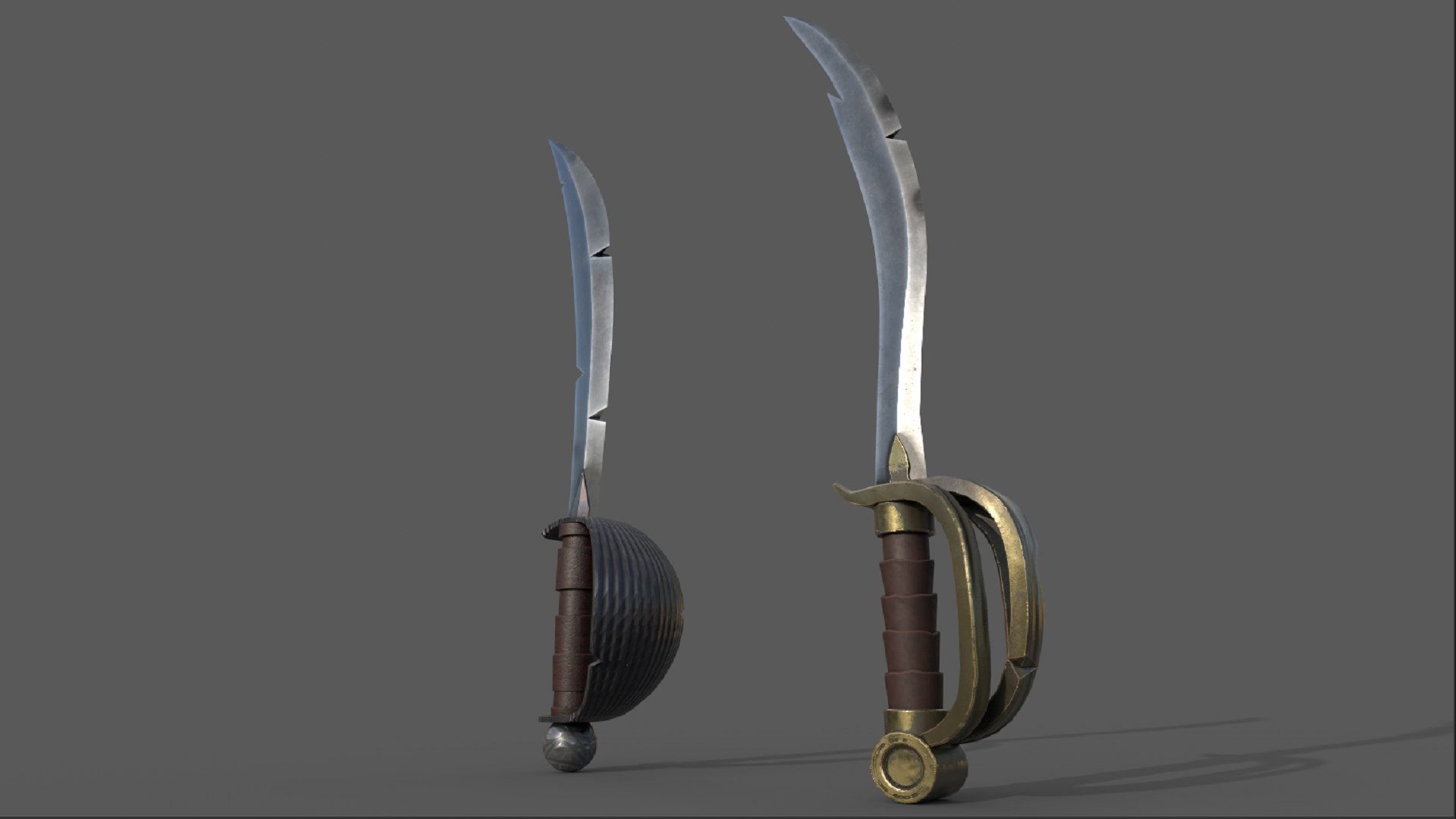 3D Stylized Cutlass Low-poly 3D Model Low-poly 3D Model - TurboSquid ...