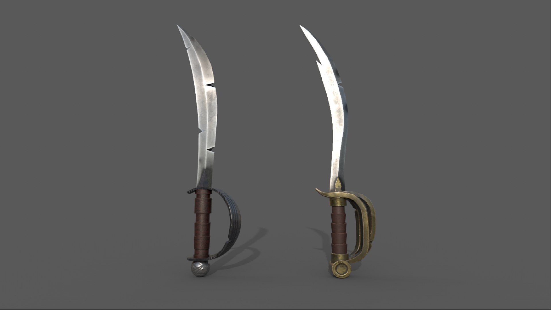 3D Stylized Cutlass Low-poly 3D Model Low-poly 3D Model - TurboSquid ...