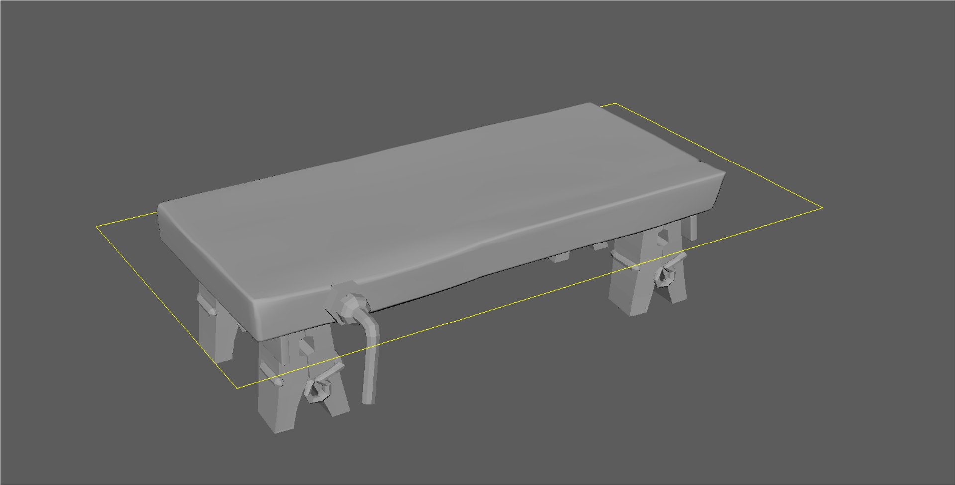 Work Table 3D Model - TurboSquid 1762813
