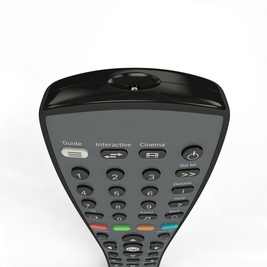 3d Tv Remote Model