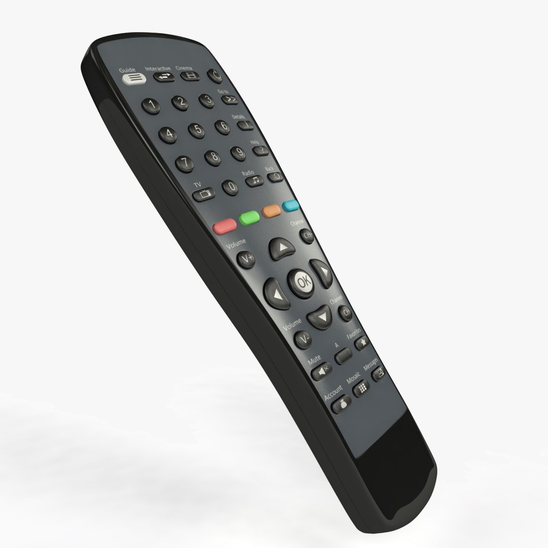 3d Tv Remote Model