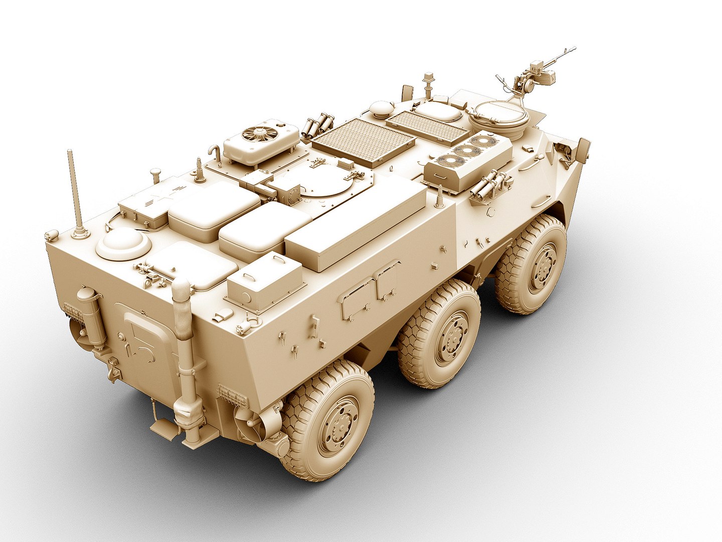 3D Model Armored WMZ-551 VE25 - TurboSquid 2041157