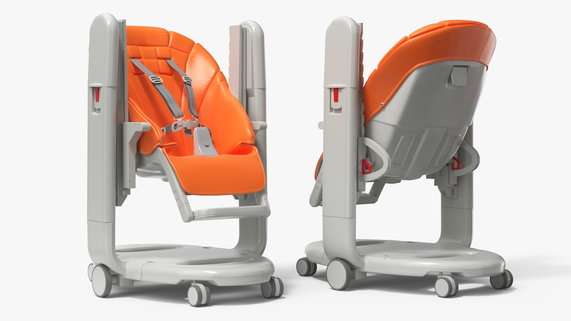 3D Toddler In Folding High Chair - TurboSquid 2280745