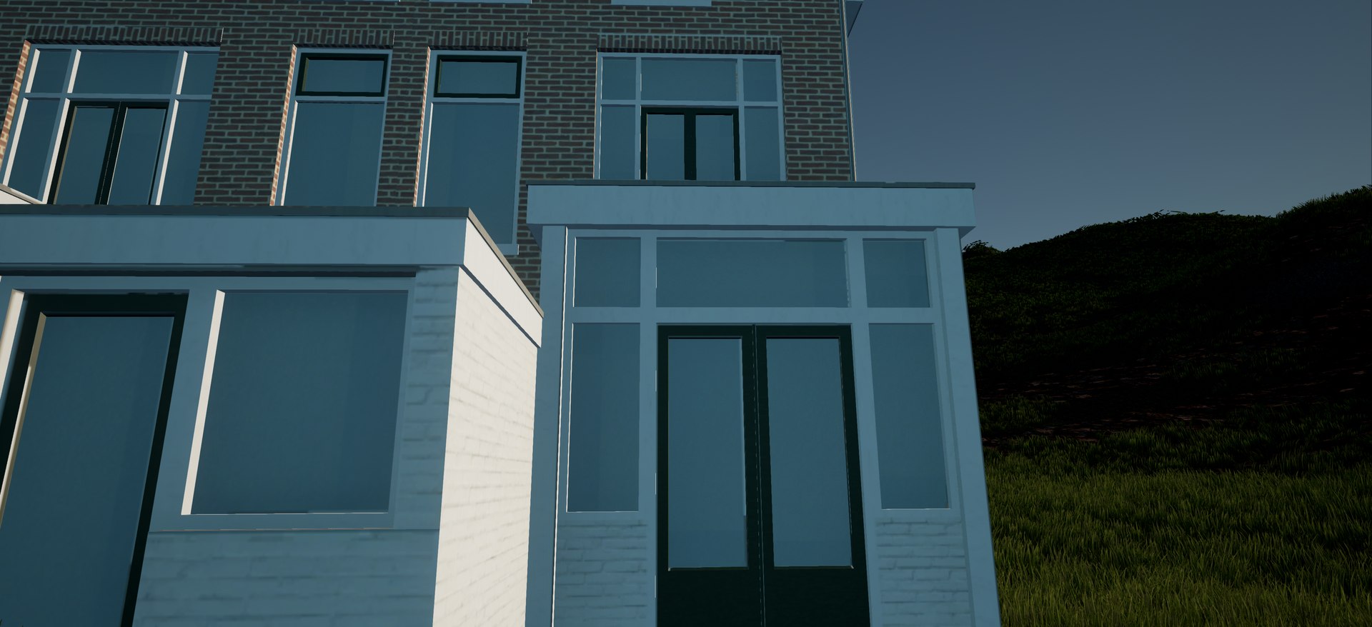 3d - house materials model