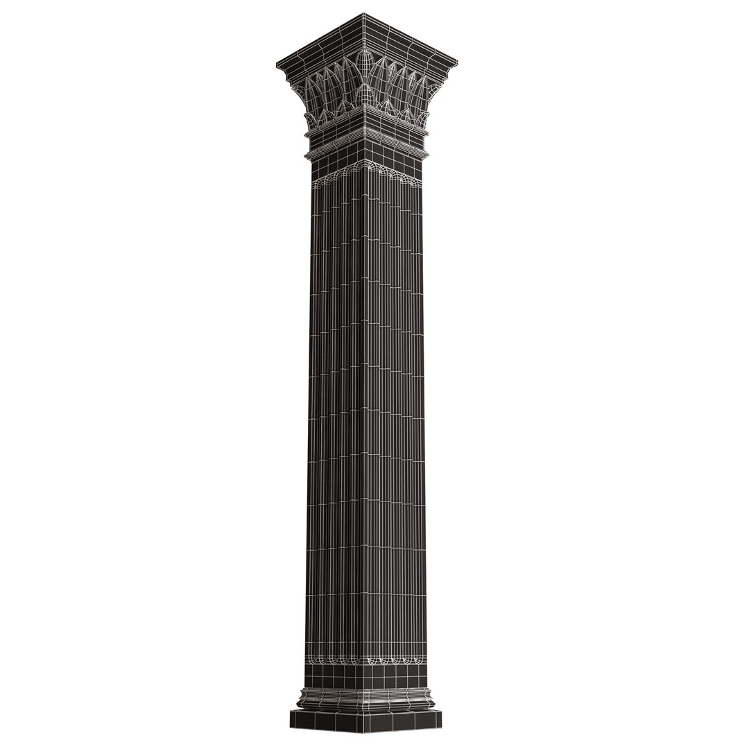 Column Capital 0402 3D - TurboSquid 1959599
