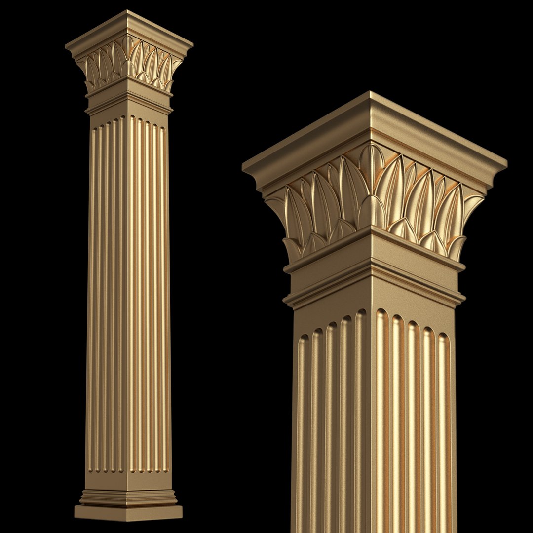 Column Capital 0402 3D - TurboSquid 1959599