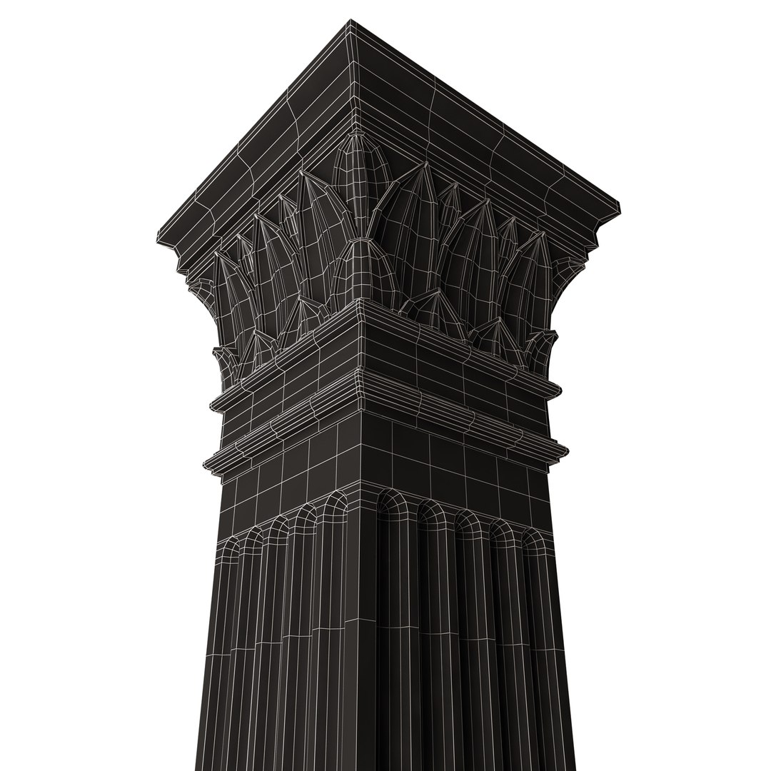 Column Capital 0402 3D - TurboSquid 1959599
