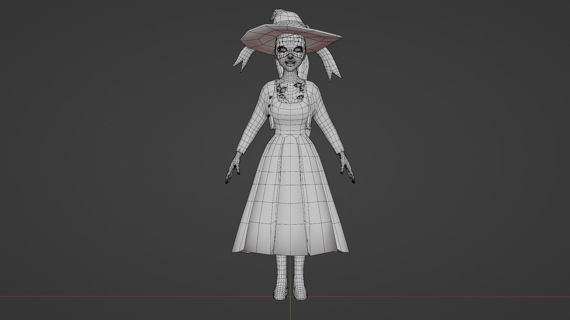 3D Masked Witch - TurboSquid 2166296