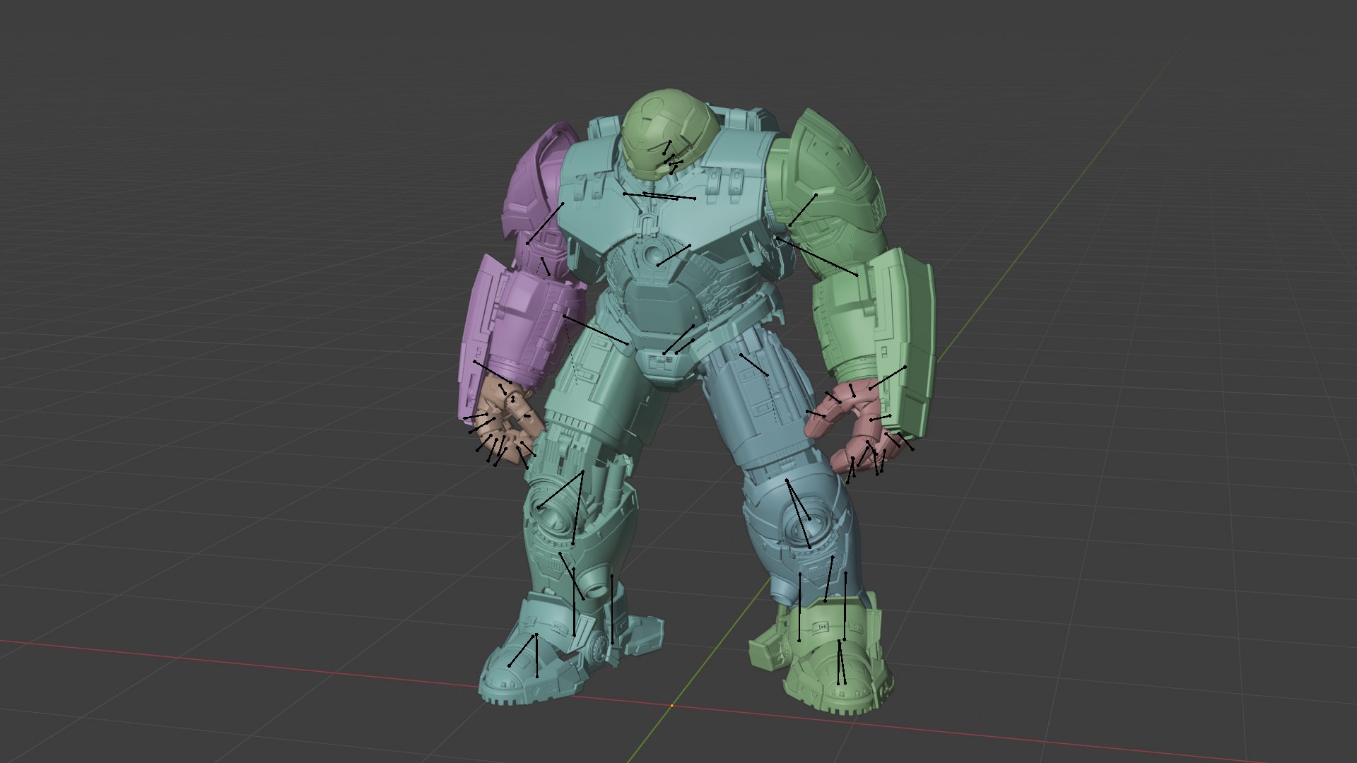 3D Hulkbuster Veronica Marvel - TurboSquid 2413296