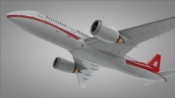 Boeing 787 dreamliner shanghai 3D model - TurboSquid 1615682
