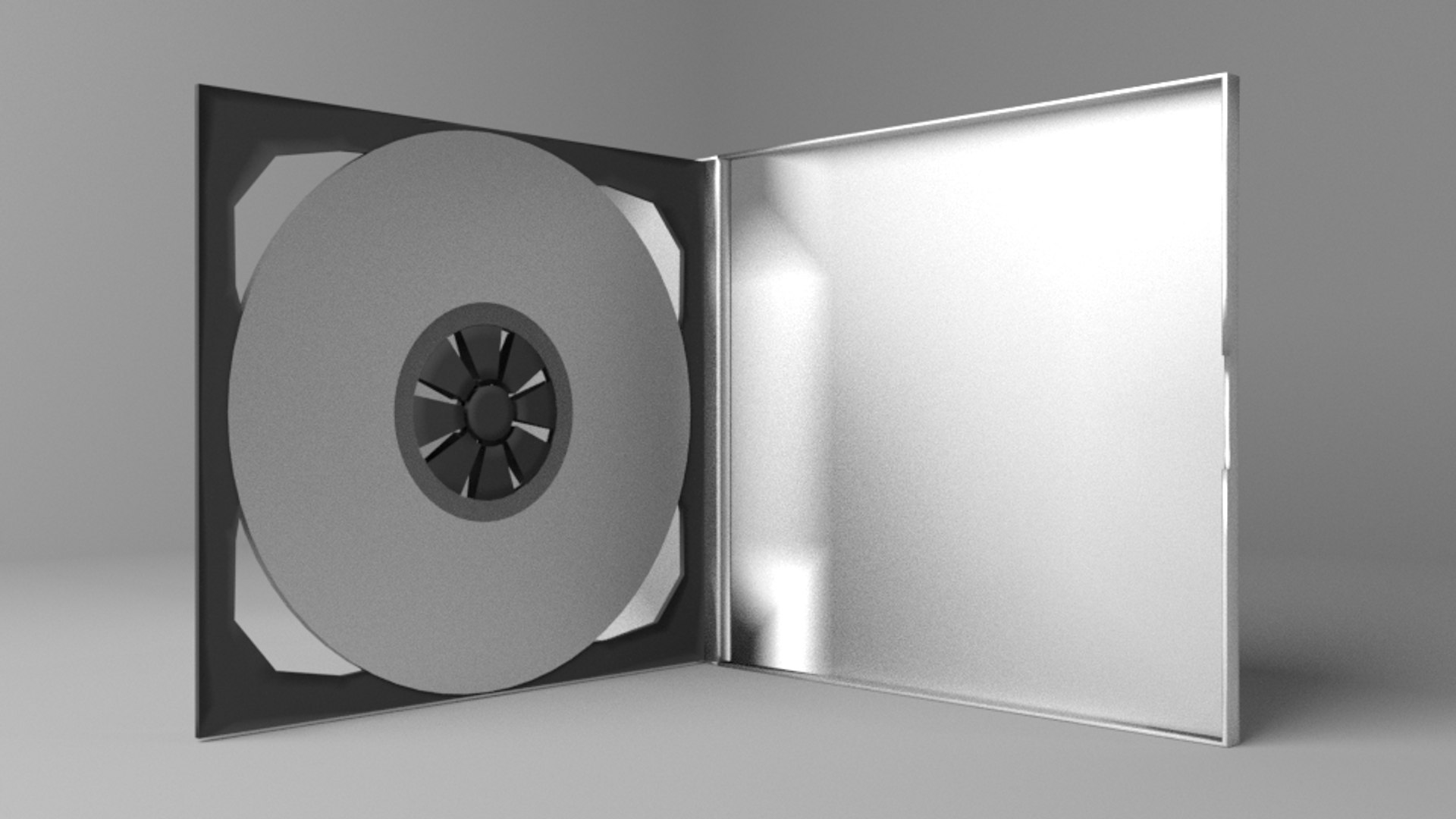Double Cd Case Model - TurboSquid 1562328