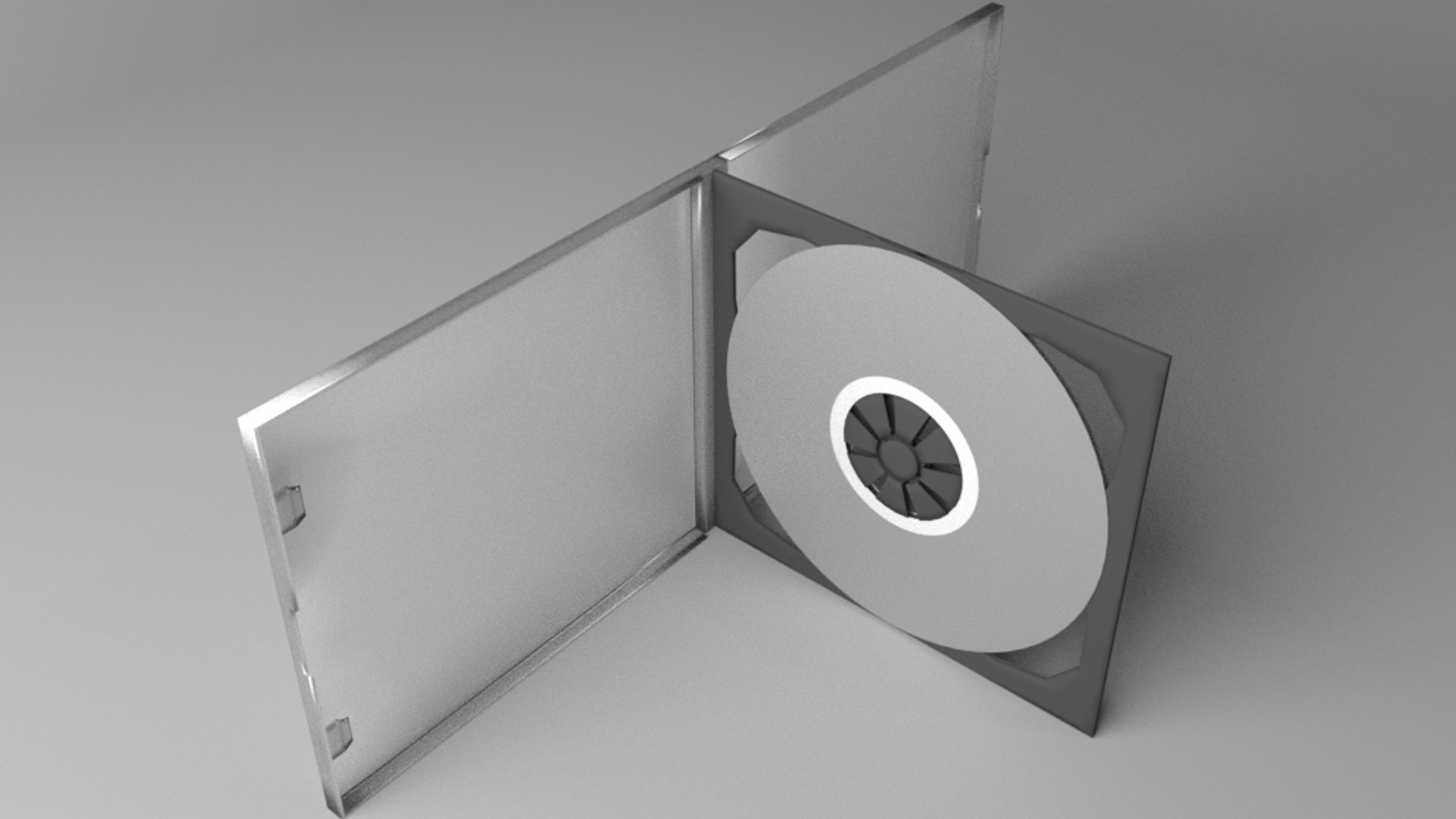 Double Cd Case Model - TurboSquid 1562328