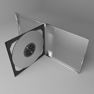 3D Double Dvd Case Model - TurboSquid 1562331