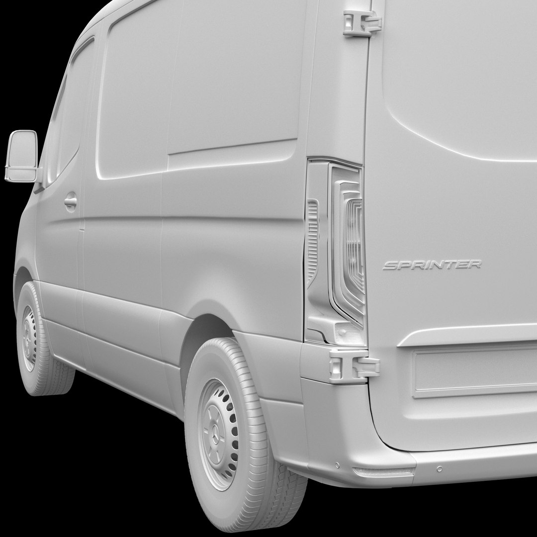 3D Sprinter Panel Van L1H1 Model - TurboSquid 1770638