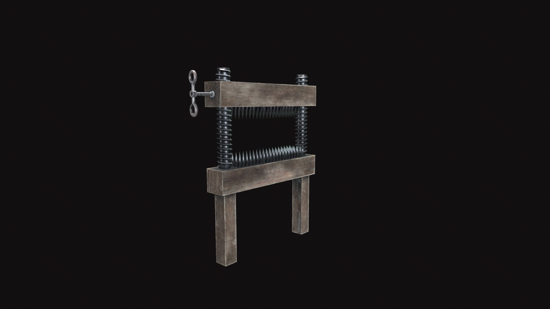 Medieval Knee Splitter 3D Model - TurboSquid 2306735