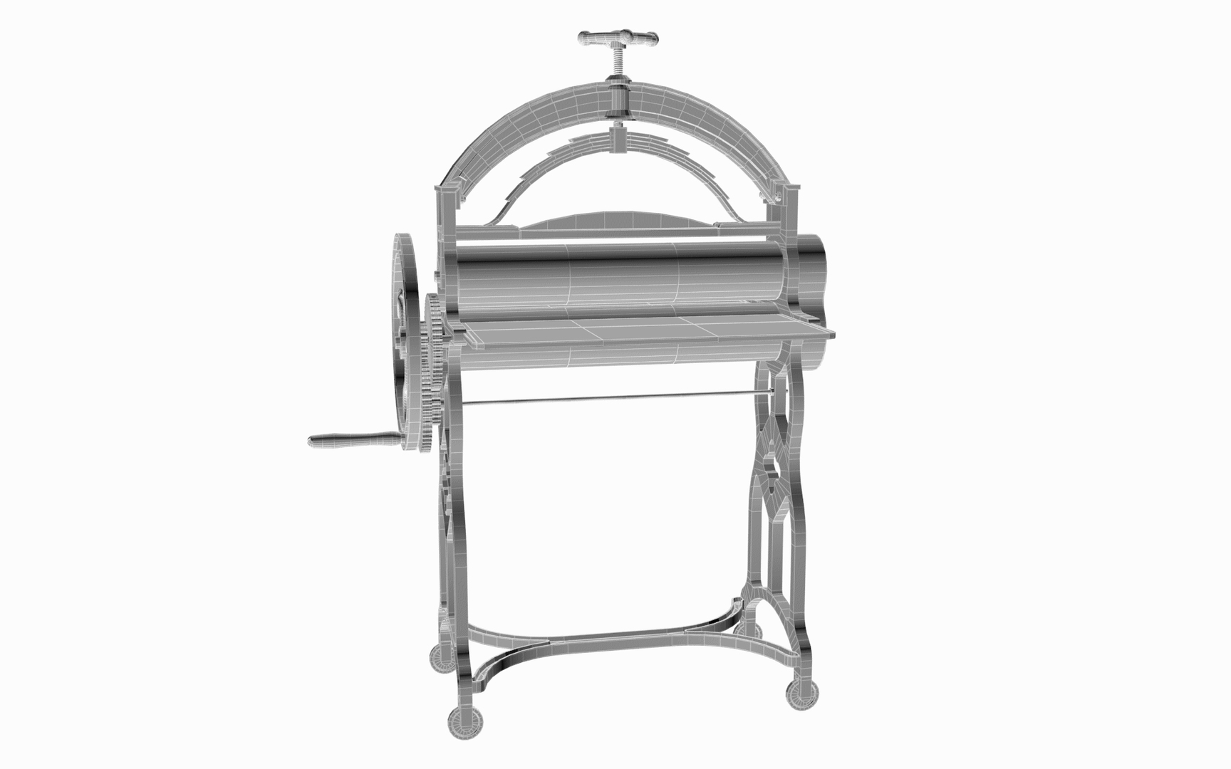 3D model cast iron mangle - TurboSquid 1161763