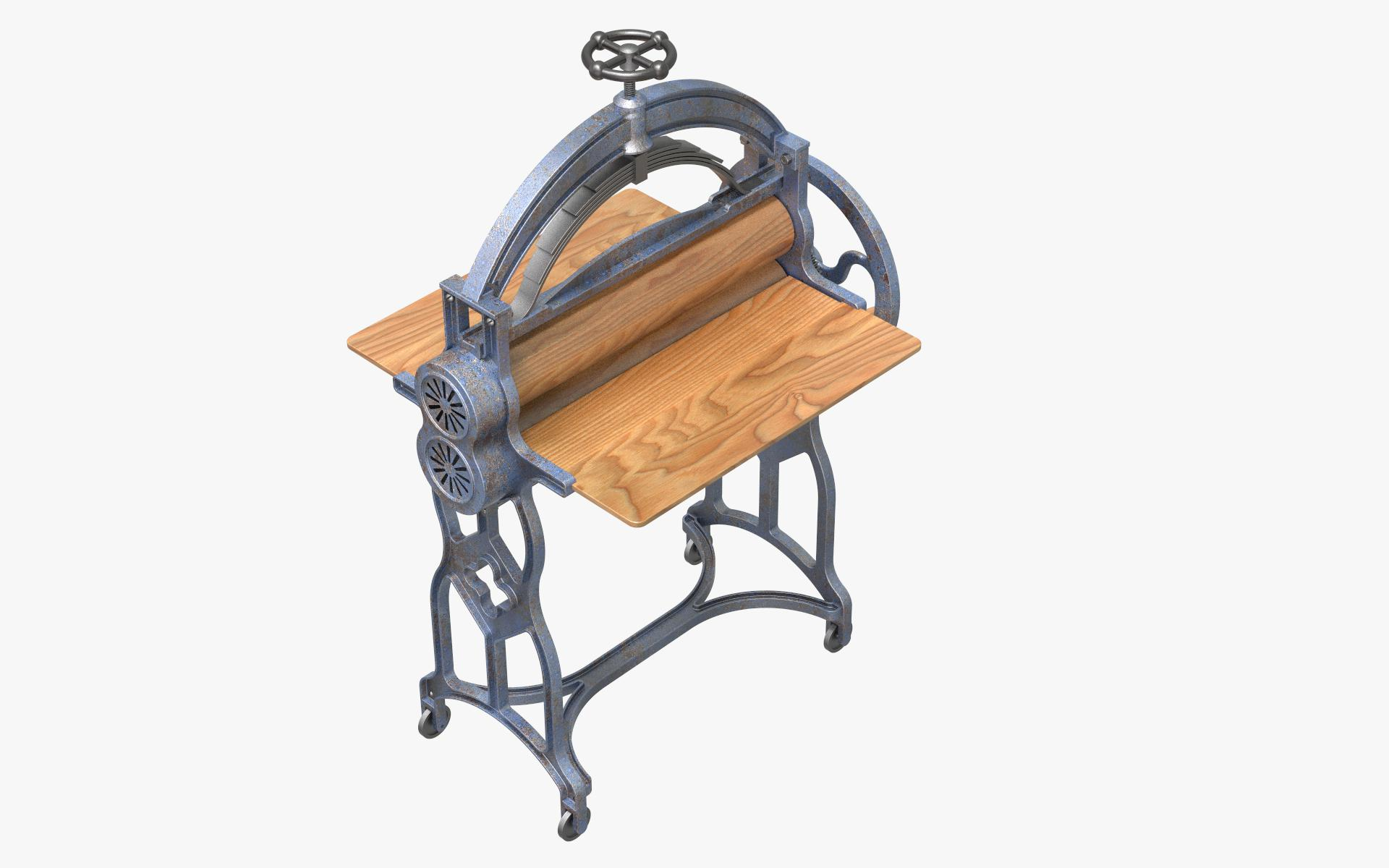 3D model cast iron mangle - TurboSquid 1161763