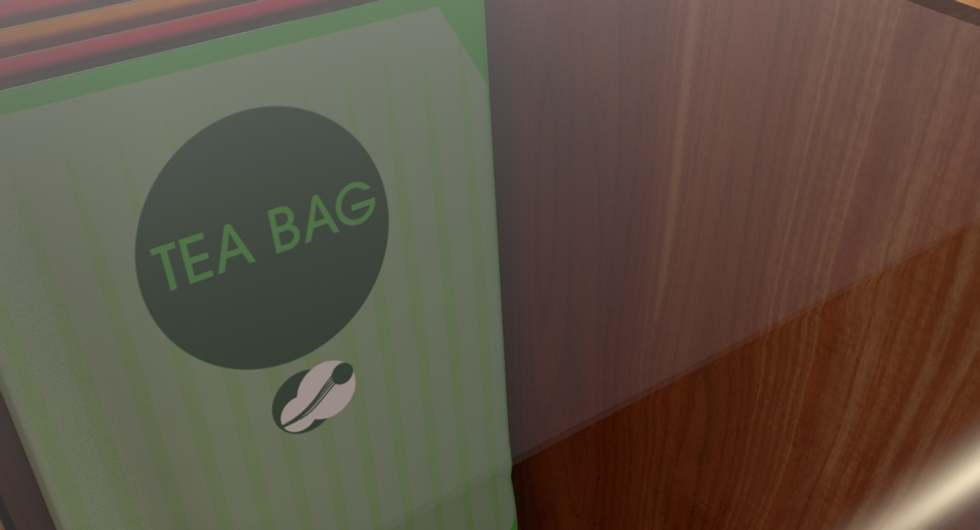 Tea Bag Teabag 3D Model - TurboSquid 1475066
