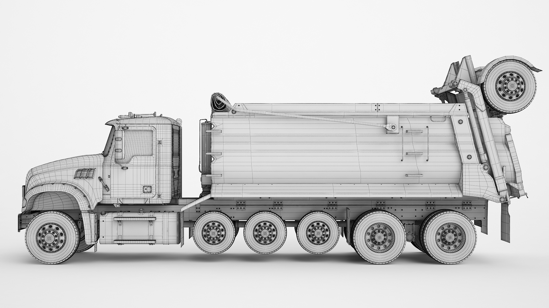 Generic Truck Super Dump 01 3D Model - TurboSquid 2002438