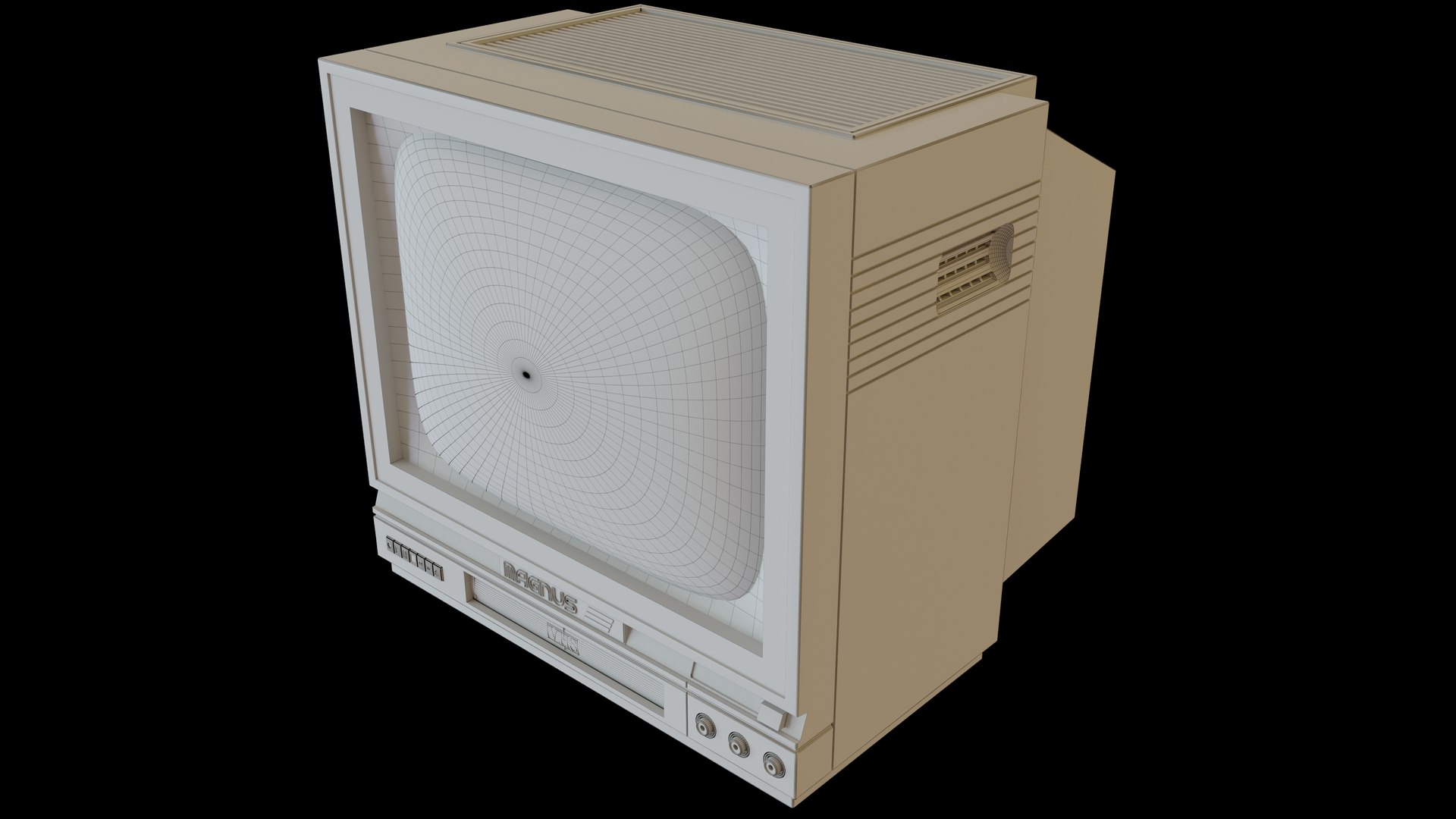 Vintage 90 S Combo 3D Model - TurboSquid 1507375