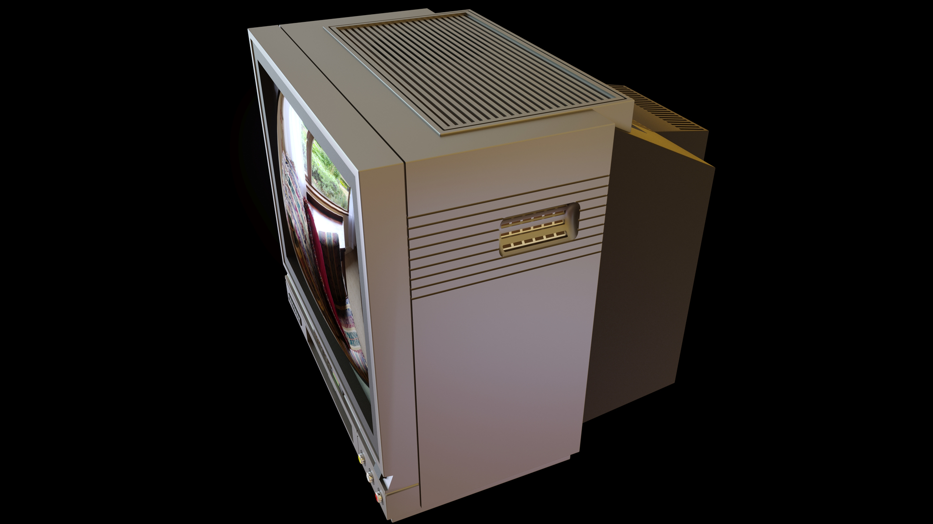 Vintage 90 S Combo 3D Model - TurboSquid 1507375