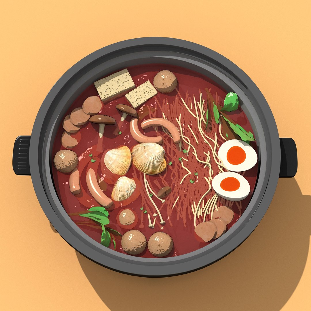 Hotpot 3D Model - TurboSquid 2337174