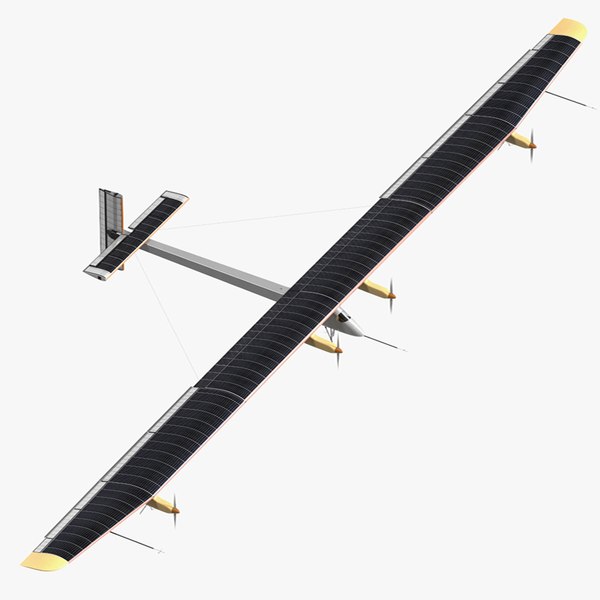 modelo 3d Prototype of Solar Plane Rigged for Cinema 4D - TurboSquid ...