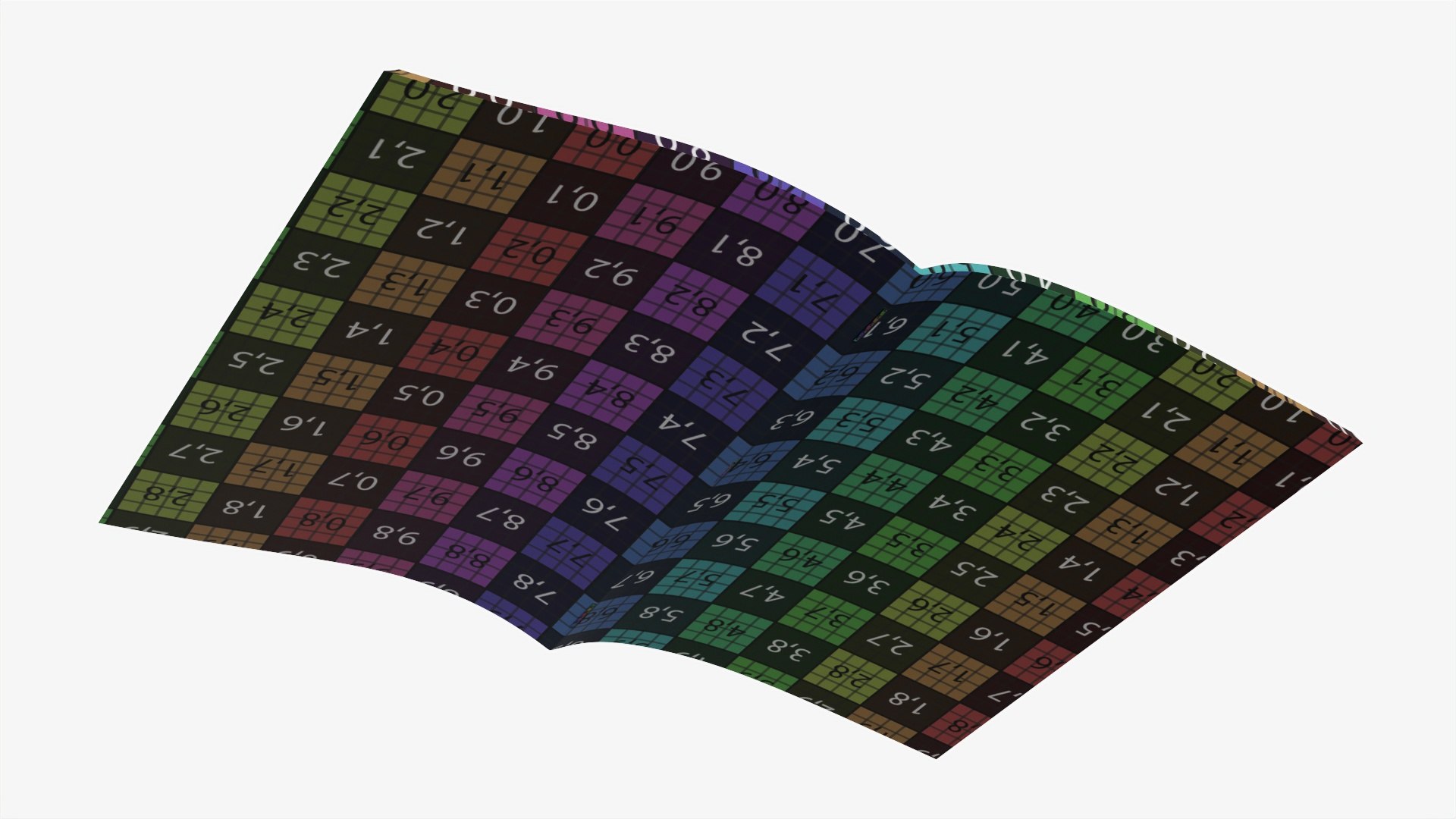 3D Model Brochure Guide Book 04 Open - TurboSquid 1779716