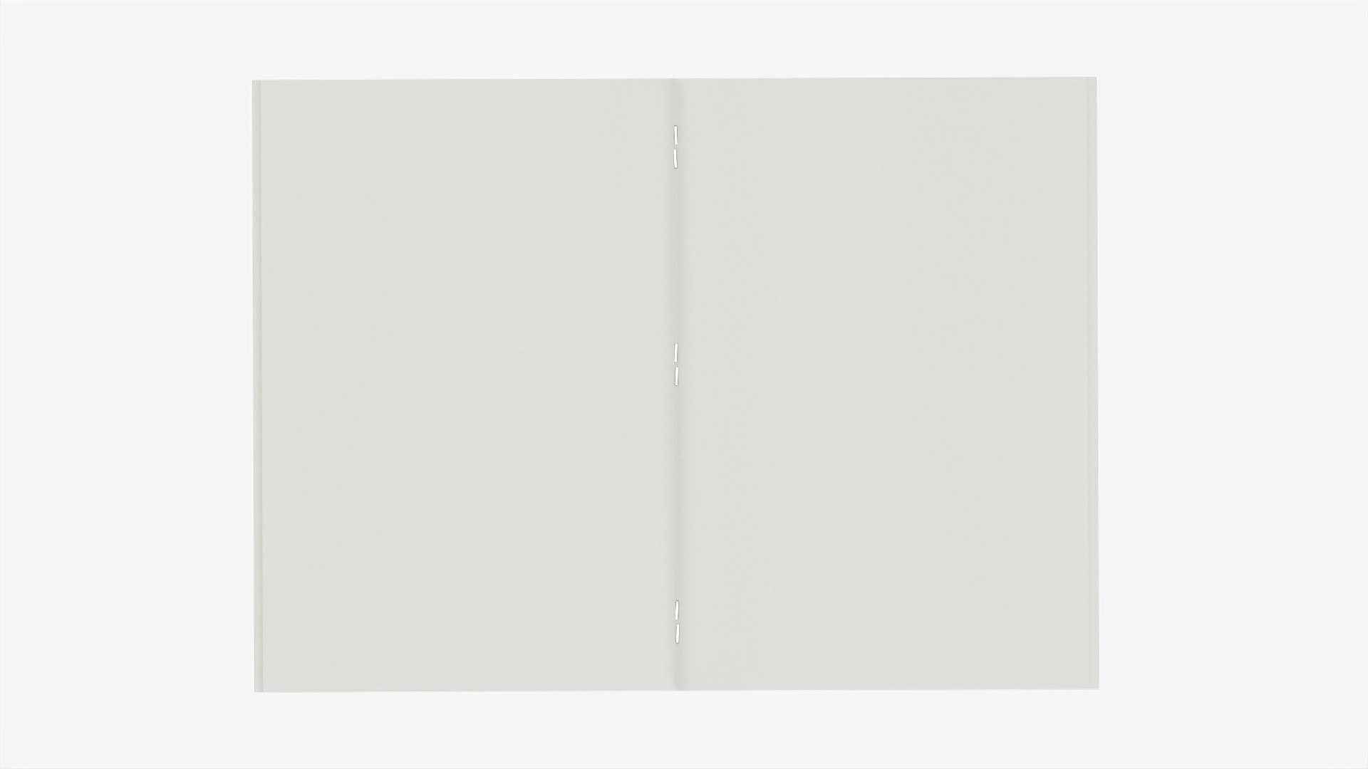 3D Model Brochure Guide Book 04 Open - TurboSquid 1779716