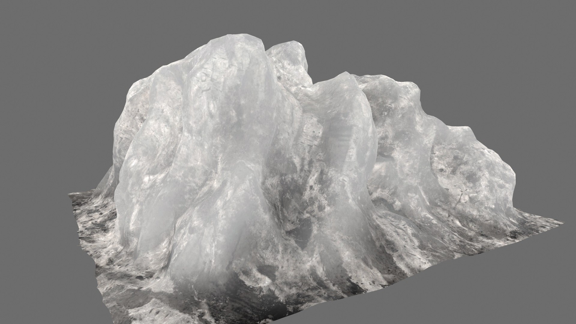 Ice Snow 3D Model - TurboSquid 1177389