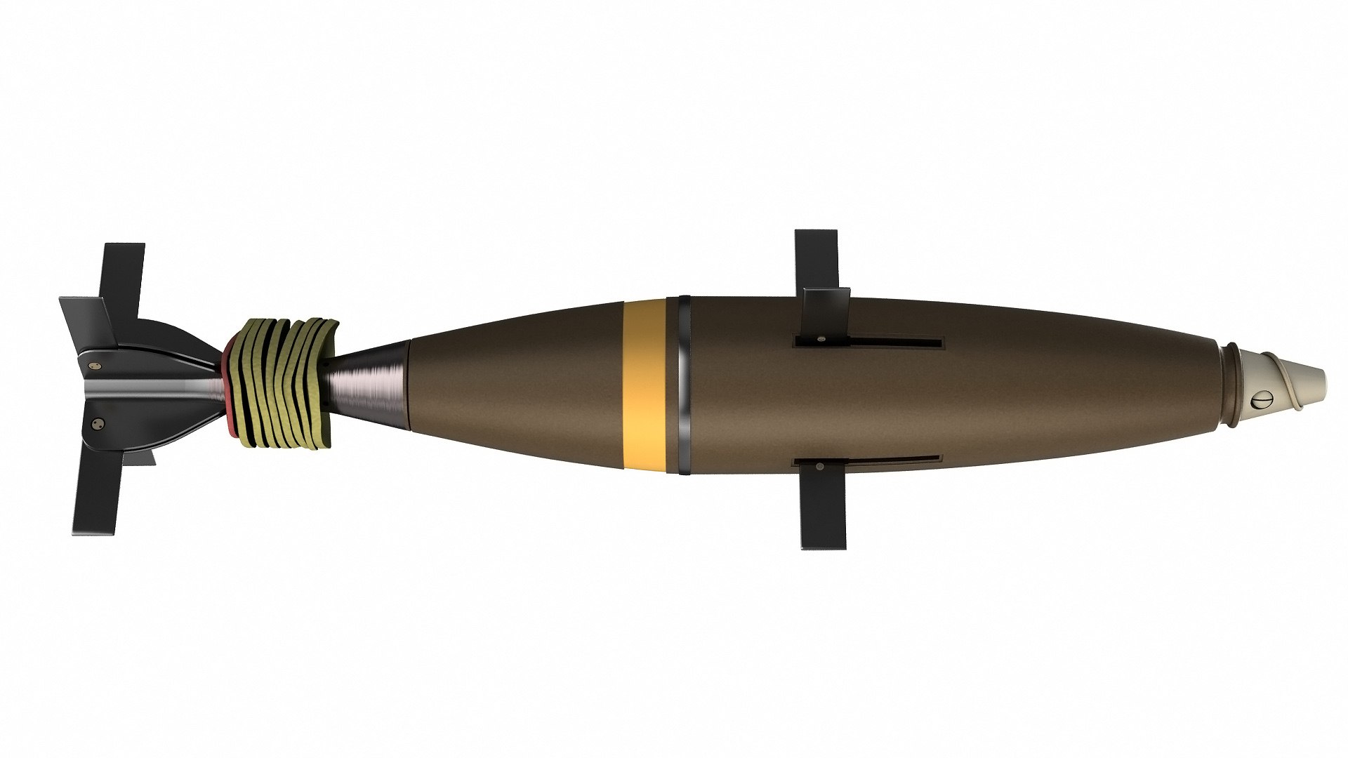 3D Model Mortar Shells - TurboSquid 1450797