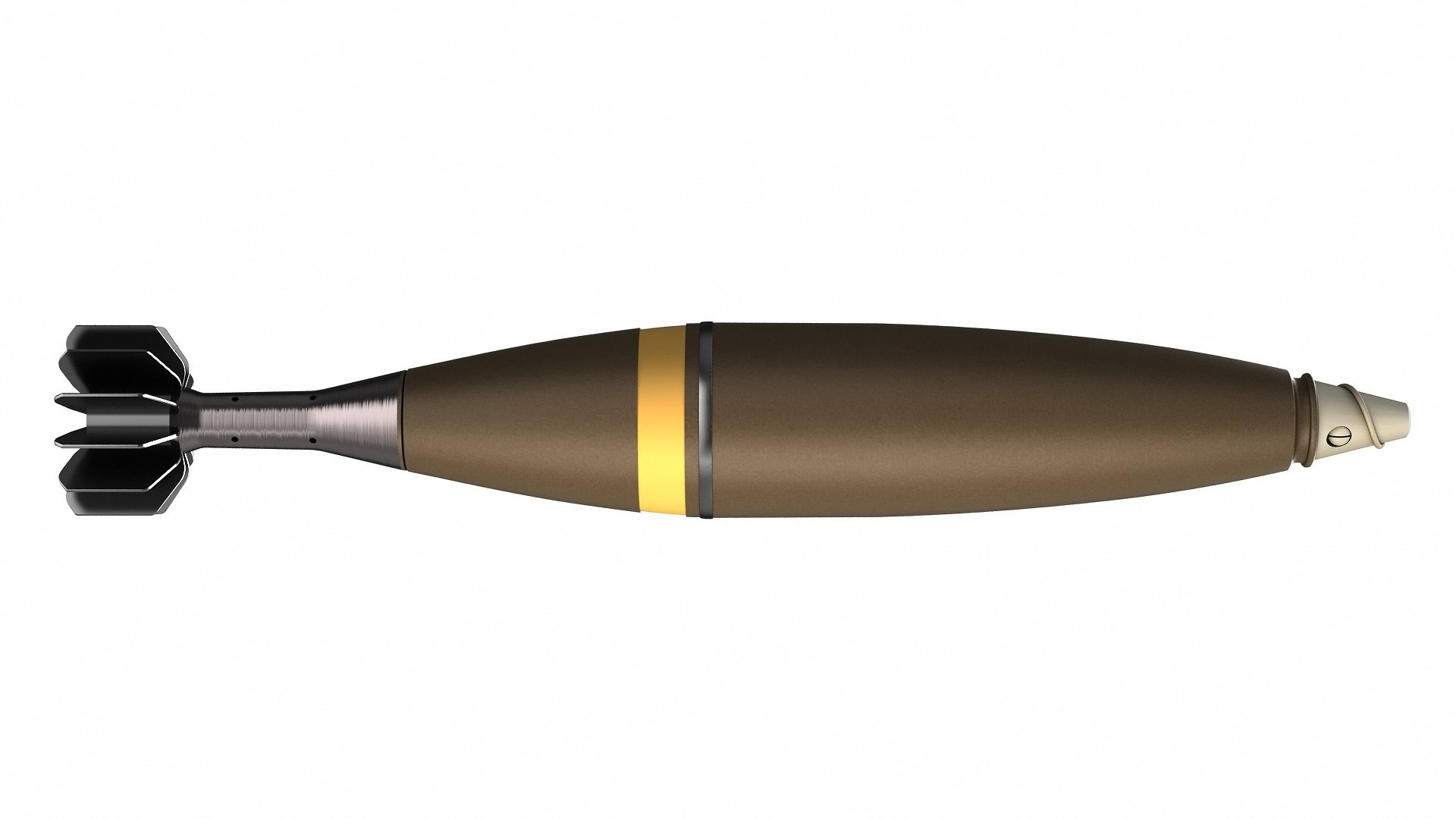 3D Model Mortar Shells - TurboSquid 1450797