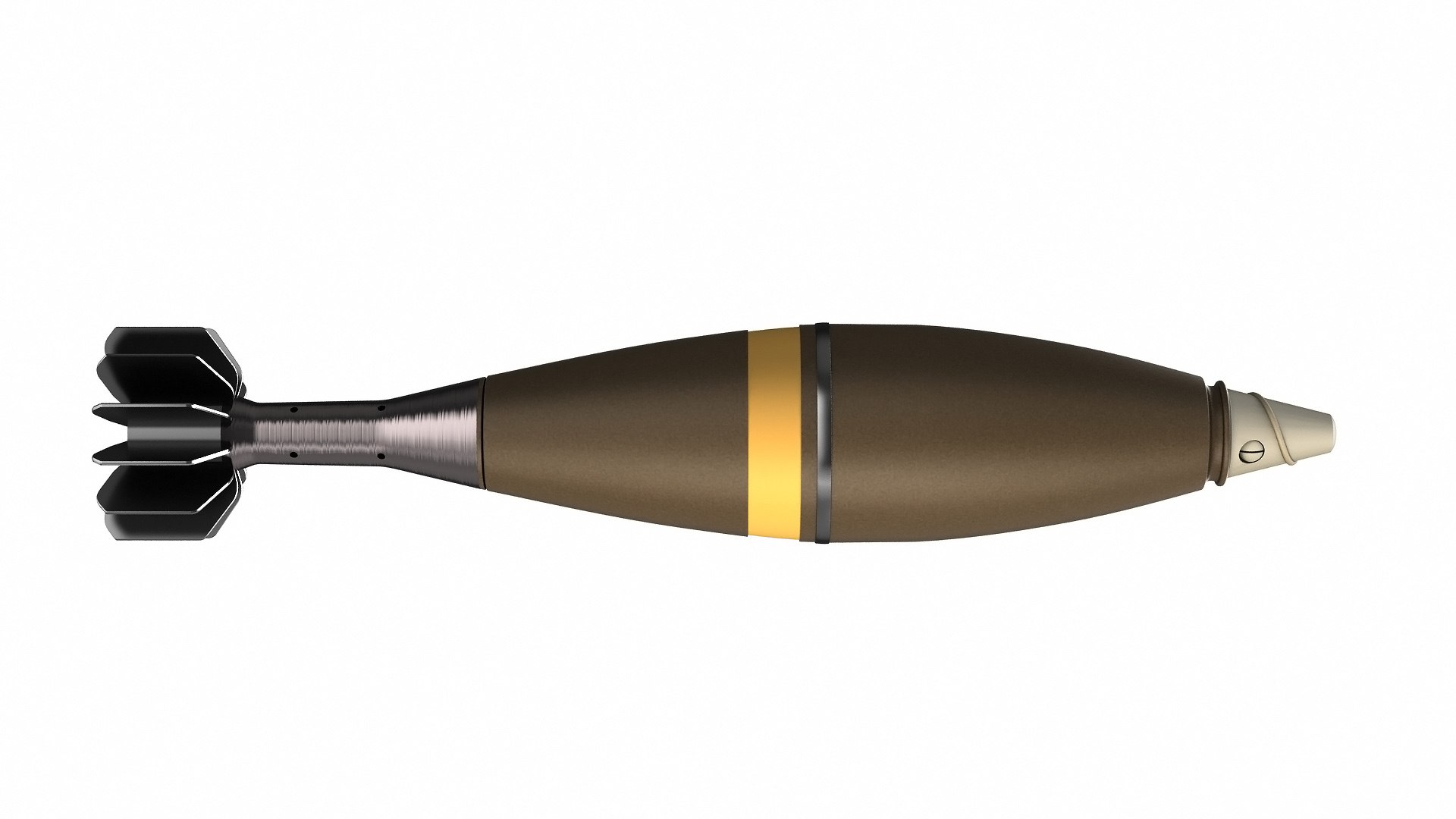 3D Model Mortar Shells - TurboSquid 1450797