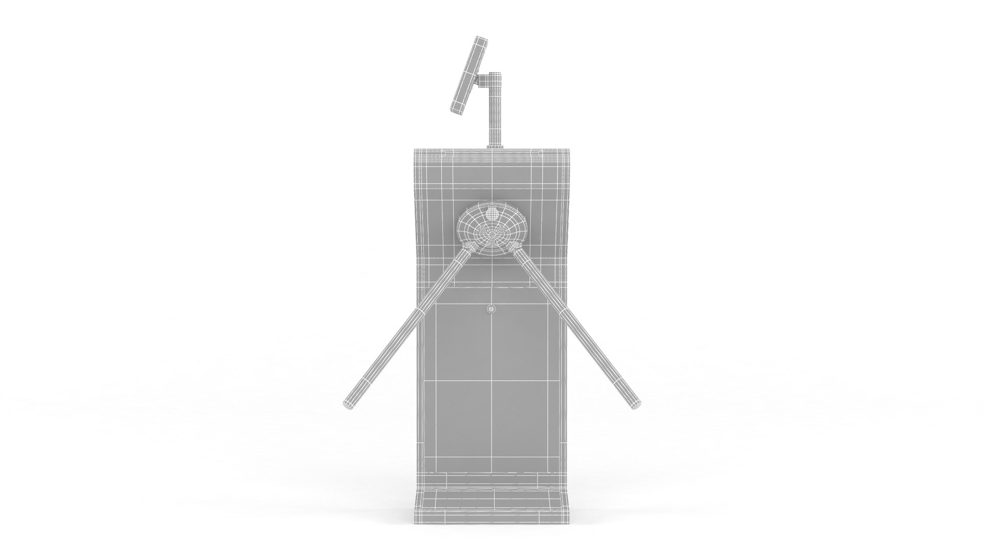 3D Turnstile Gate - TurboSquid 2275983