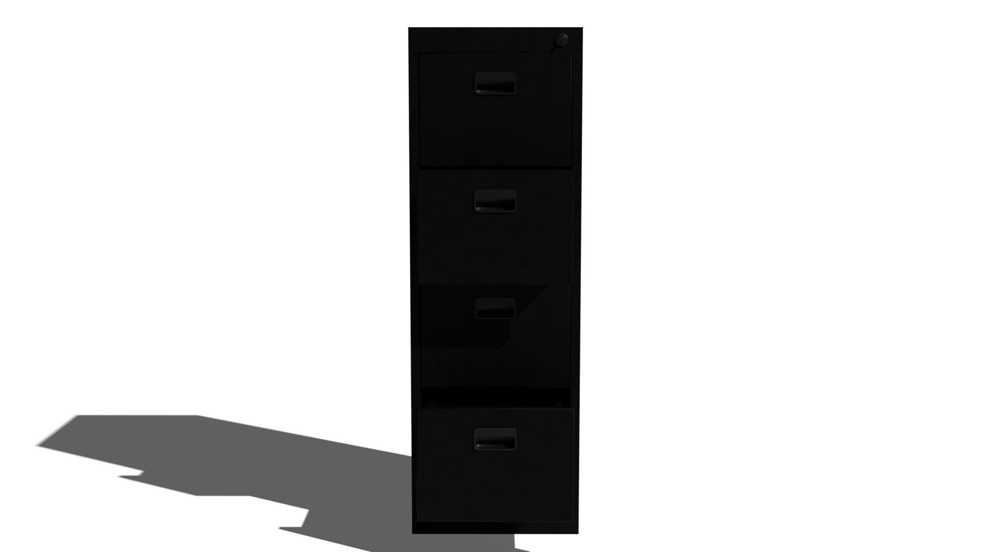 Filing Cabinet 3D Model - TurboSquid 1975254