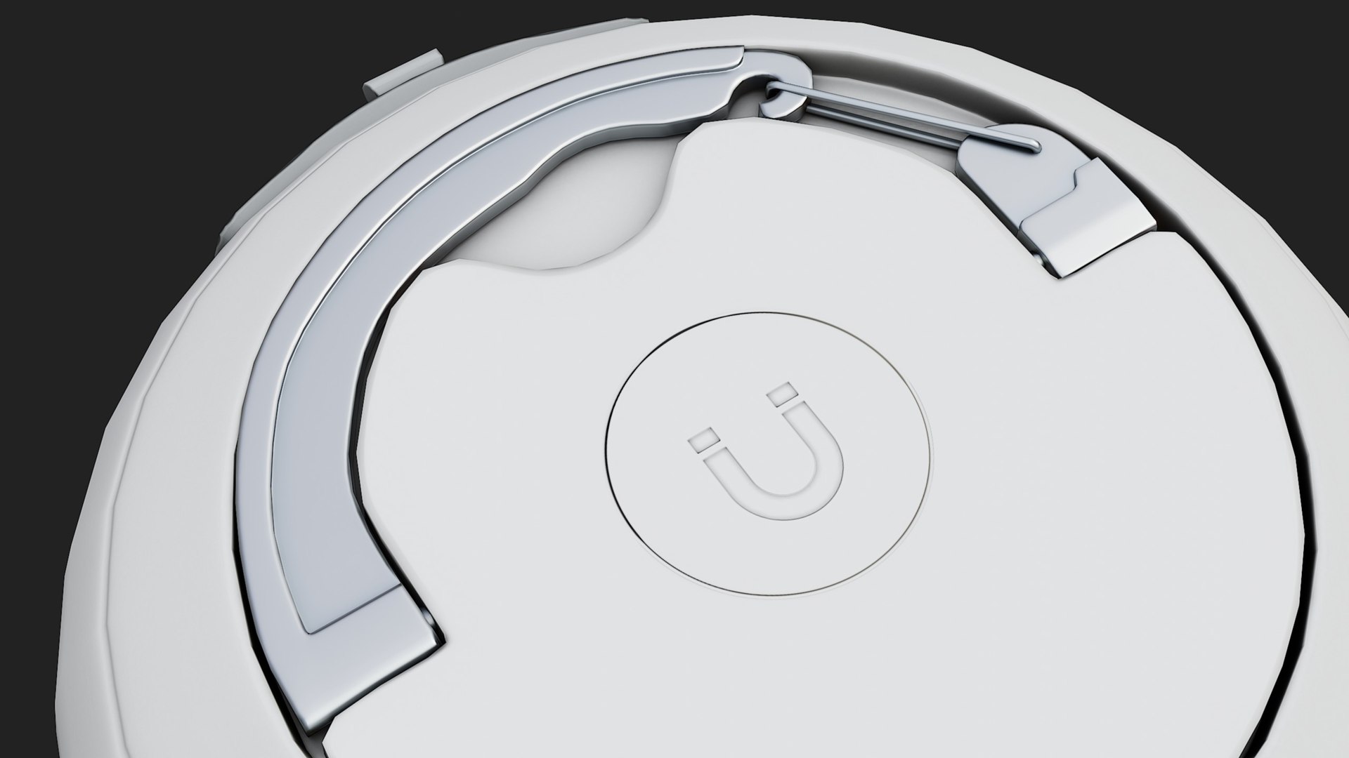 Red Smart Modern Wireless Lamp 3D model - TurboSquid 2084277