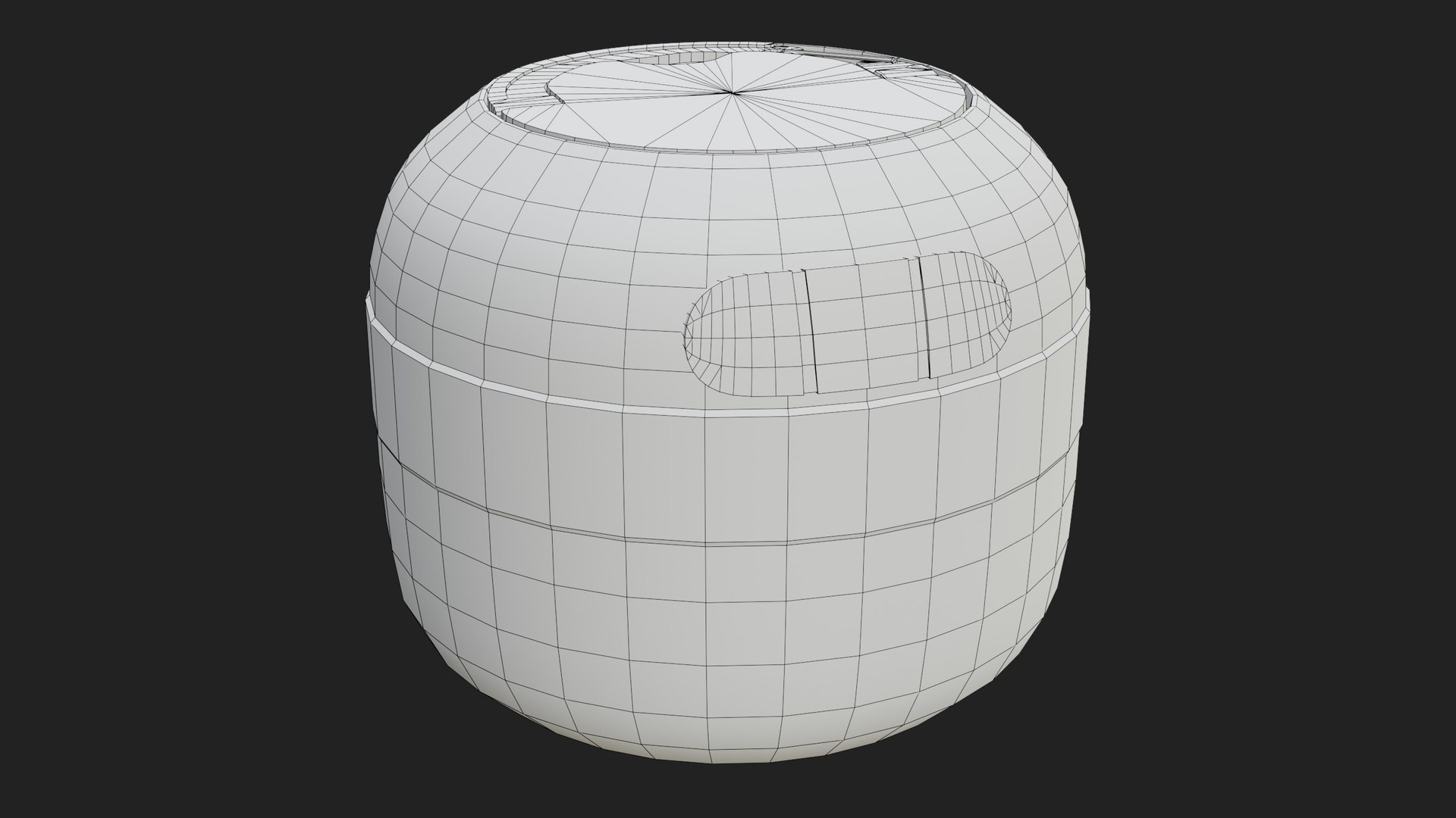 Red Smart Modern Wireless Lamp 3D model - TurboSquid 2084277